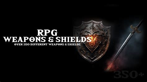 Rpg Weapons And Shields In 2d Assets Ue Marketplace