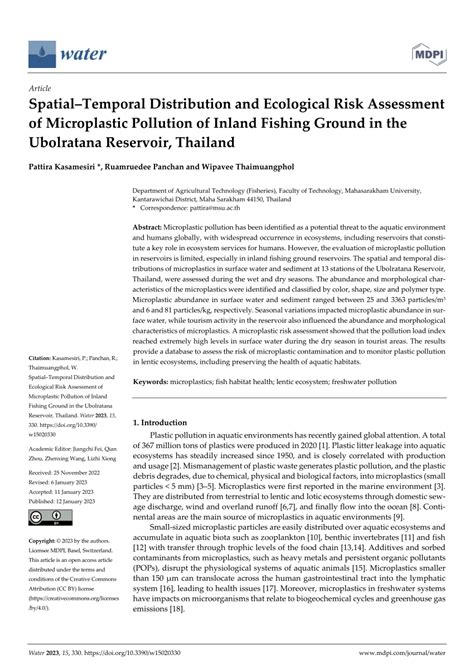 Pdf Spatialtemporal Distribution And Ecological Risk Assessment Of