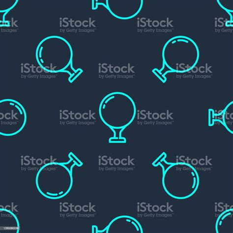 파란색 배경에 티 아이콘 고립 된 매끄러운 패턴에 녹색 라인 골프 공 벡터 일러스트레이션 경쟁에 대한 스톡 벡터 아트 및 기타 이미지 경쟁 골 스포츠 장비 골프