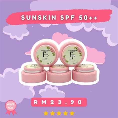 Tinted Sunskin Fp Spf 50 Pa Shopee Malaysia