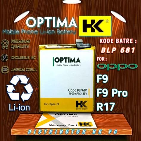 Jual Batre Blp681 Oppo F9 Baterai F9pro Battery Blp 681 Batrai R17 Batu