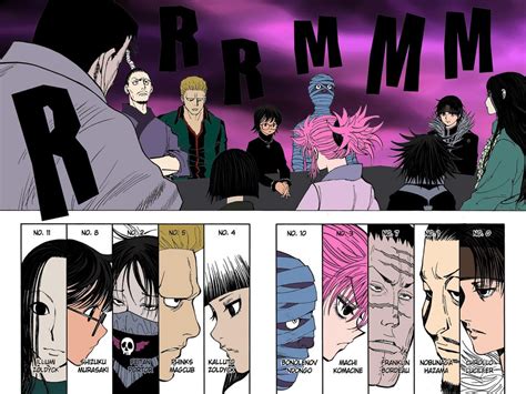 Colored The New Phantom Troupe R Hunterxhunter