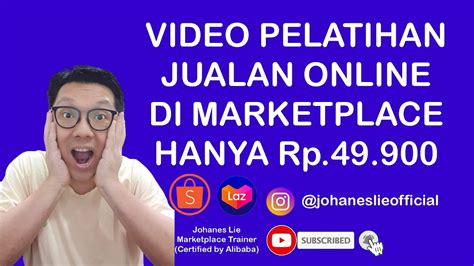 Link Ada Di Deskripsi Video Pelatihan Tips Trik Cara Jualan Online Di