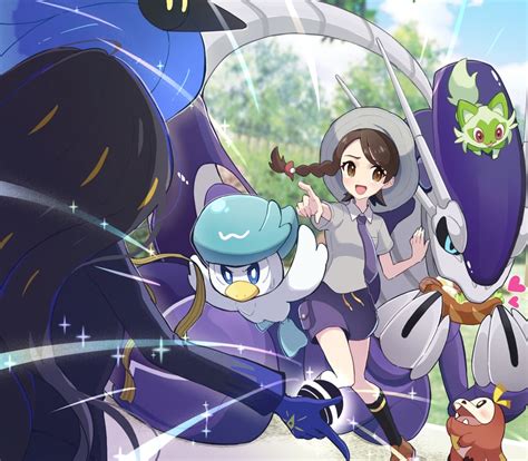 Juliana Sprigatito Fuecoco Quaxly Geeta And More Pokemon And More Drawn By Haru