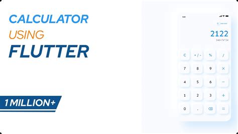 calculator flutter flutter application development flutter development part 1 youtube