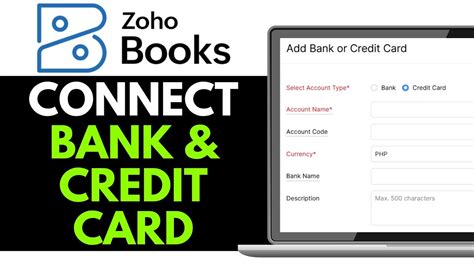 How To Connect Your Bank And Credit Card Accounts To Zoho Books 2025