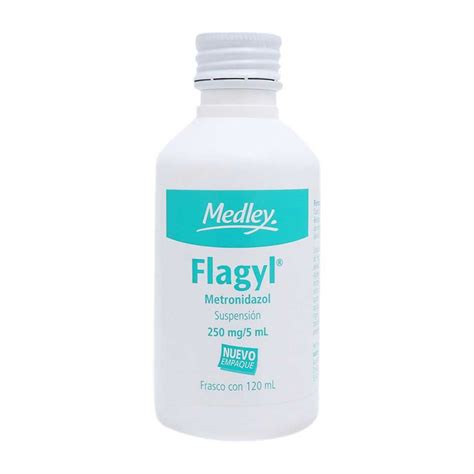 Flagyl 250 Mg 5 Ml Suspensión 120 Ml Farmacia Soriana