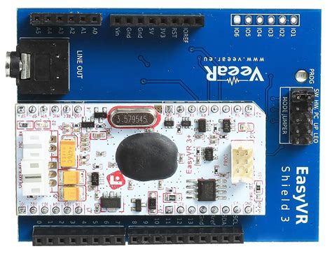 Модуль распознавания речи Easyvr 3 Plus Shield Купить с доставкой по