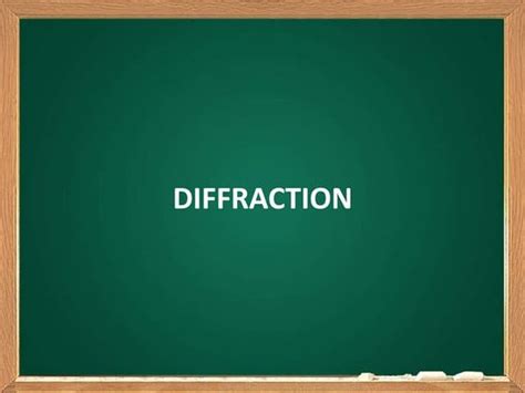 Diffraction Ppt