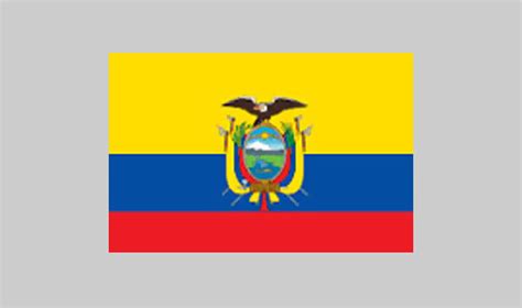 Flag Of Equador Nylon Eagle Flag Of America Inc