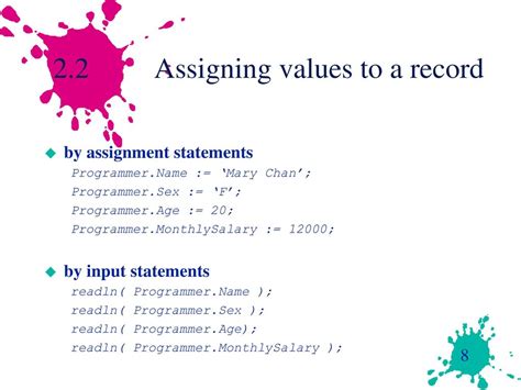 RECORDS Introduction Declaring A Record Using Records Ppt Download