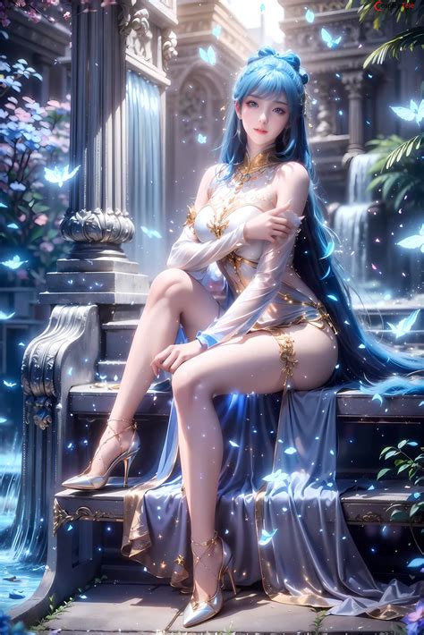 AI Art Anime Girl 79 Tang Wutong Soul Land 61 Photos Cosplaytele