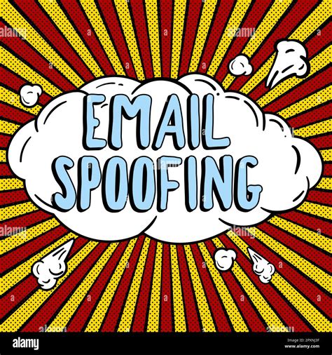 Hand Writing Sign Email Spoofing Business Idea Secure The Access And