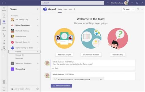 Learn How To Use Microsoft Teams Beltan Consultancy
