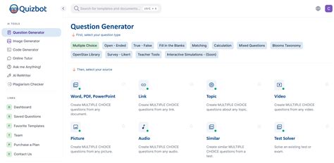 Quizbot Generatore Di Domande Ai Test E Quiz Differenziati