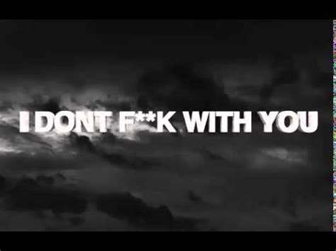 Big Sean I Don T F With You Instrumental YouTube