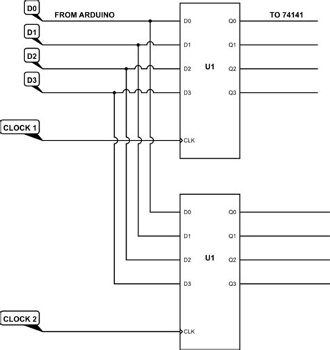 how to drive four nixie tubes with arduino in 14 clock electrical