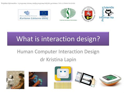 Pdf Human Computer Interaction Design Dr Kristina Lapinwebvultmif