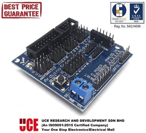 ARDUINO UNO R3 SENSOR SHIELD V5 0 EXPANSION BOARD