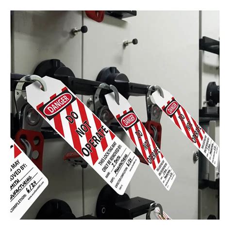 Accuform Osha Danger Tags By The Roll Do Not Operate Pk Safety