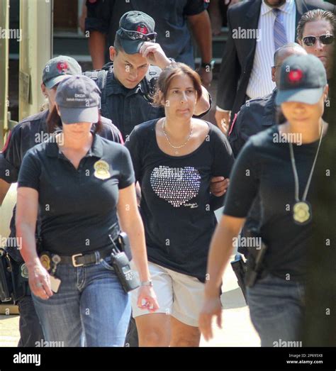Law Enforcement Officers With Putnam County Lead Andrea Sneiderman From