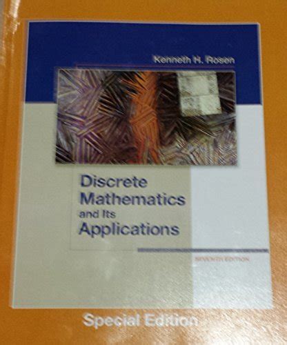 Discrete Mathematics And Its Applications 7th Edition Abebooks