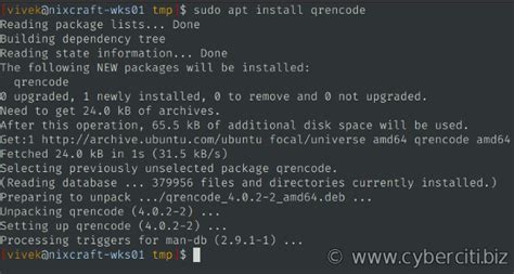 How To Generate Wireguard Qr Code On Linux For Mobile Nixcraft