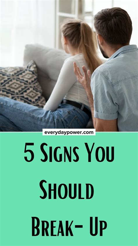 5 Signs You Should Break Up Despite How Hard It Is What Is True Love