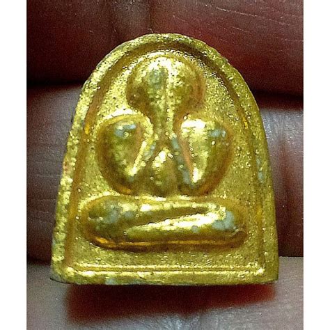 New🔥🔥🔥พระปิดตา ปัดทอง หลังยันต์กระบองไขว้ วัดอ่างศิลา จ ชลบุรี เนื้อขาว มวลสารผงพุทธคุณมหาลาภ