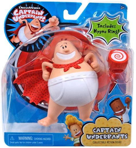 Captain Underpants Captain Underpants 5 Action Figure Includes Hypno
