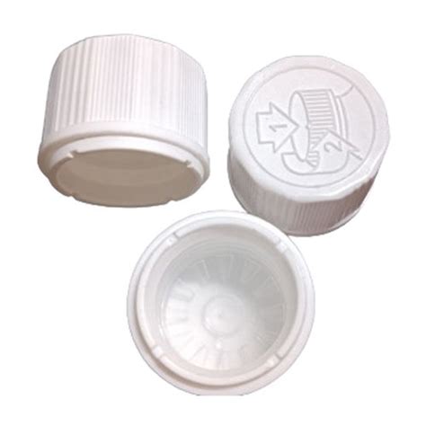 Mm Seal Cr Cap Plastic Mm Diameter Classic White Color Durable Leak Proof Bottle