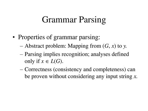 Parsing Unrestricted Text Ppt Download