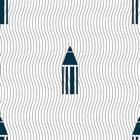 Geometric Texture Seamless Pattern Vector Featuring Pencil Sign Icon And Content Editing Button