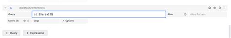 Using Regexsubstring Of A Template Variable And Adding It To A Query