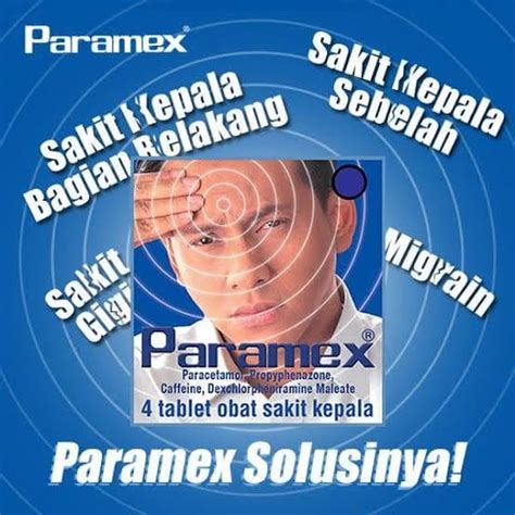 Jual Paramex Biru 4 Tablet Shopee Indonesia