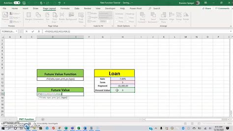 Future Value Excel Template