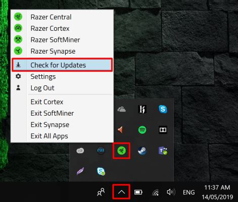 How To Check For Updates For Razer Cortex