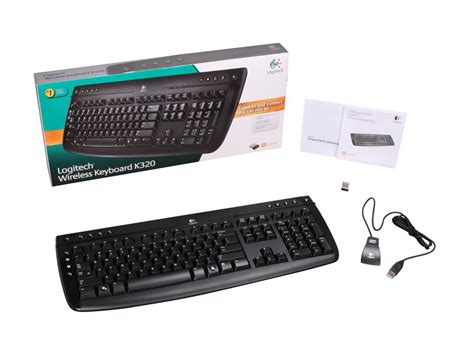 Logitech K320 Black Wireless Keyboard