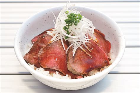 ローストビーフ丼 シャトルシェフレシピ レシピ サーモス