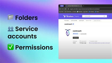 what s new in cockroachdb s terraform provider cockroachdb 24 1 youtube