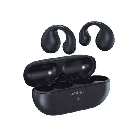 Fone De Ouvido Ambie Bluetooth Sem Fio Earcuffs Esportivo Cor Preto Frete grátis