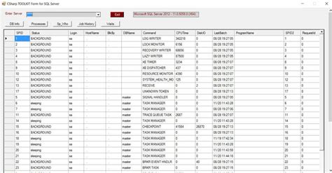 Sql Server Dba Utility Dashboard