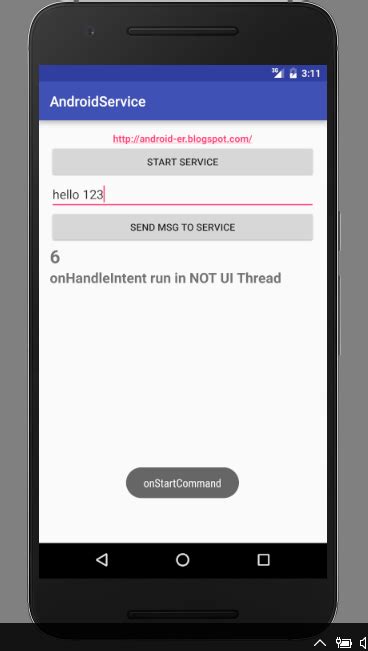 android er example of intentservice and broadcastreceiver