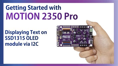 Displaying Text On SSD OLED Module Via I C