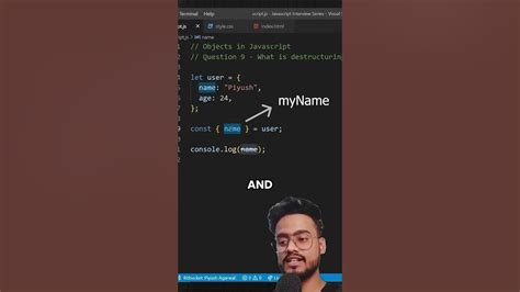 can you do this js interview question on destructuring youtube