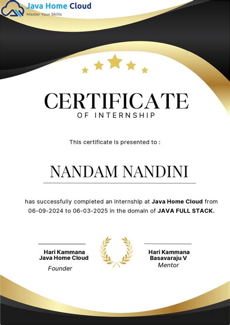 🌟 Excited To Share My Internship Experience Nandini Nandham