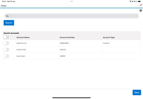 Flow Record Search Component Axsy Knowledge