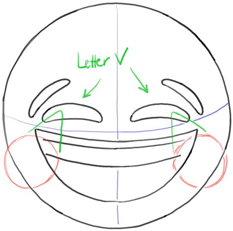 How To Draw Laughing Crying Emoji With Easy Steps Drawing Lesson Diy Images And Photos Finder