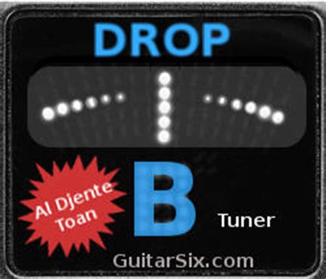Drop B Tuning