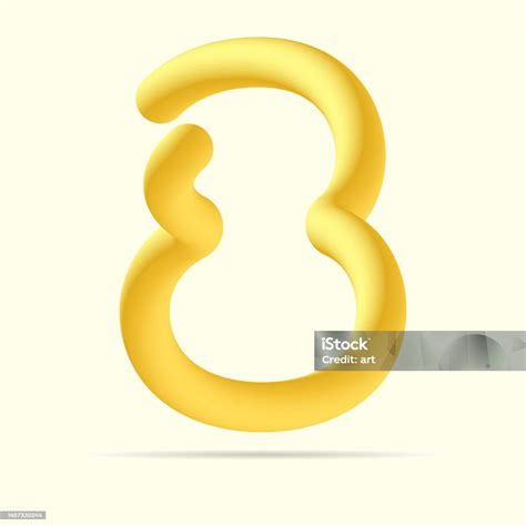 8 번호 골드 컬러 밝은 로고 헤드 라인 밝은 템플릿 로고 앱 로고 등을위한 벡터 시니 격리 된 글꼴 0명에 대한 스톡 벡터